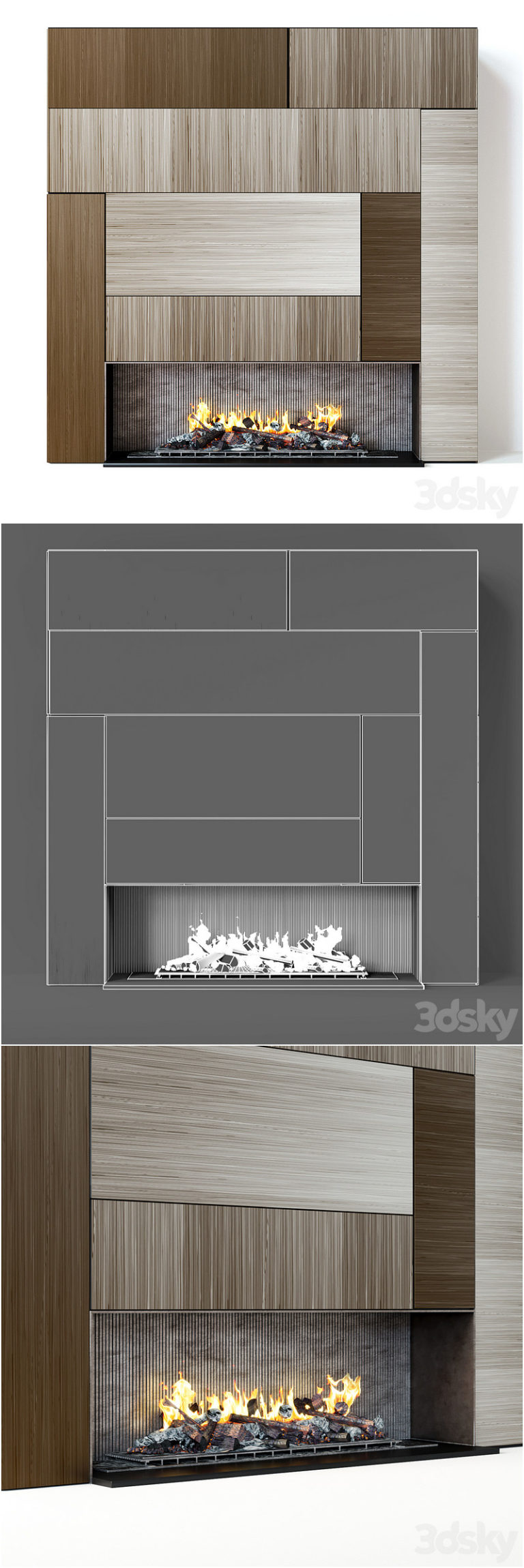 Desire FX 3d models | Modern fireplace 16 – 3D Model