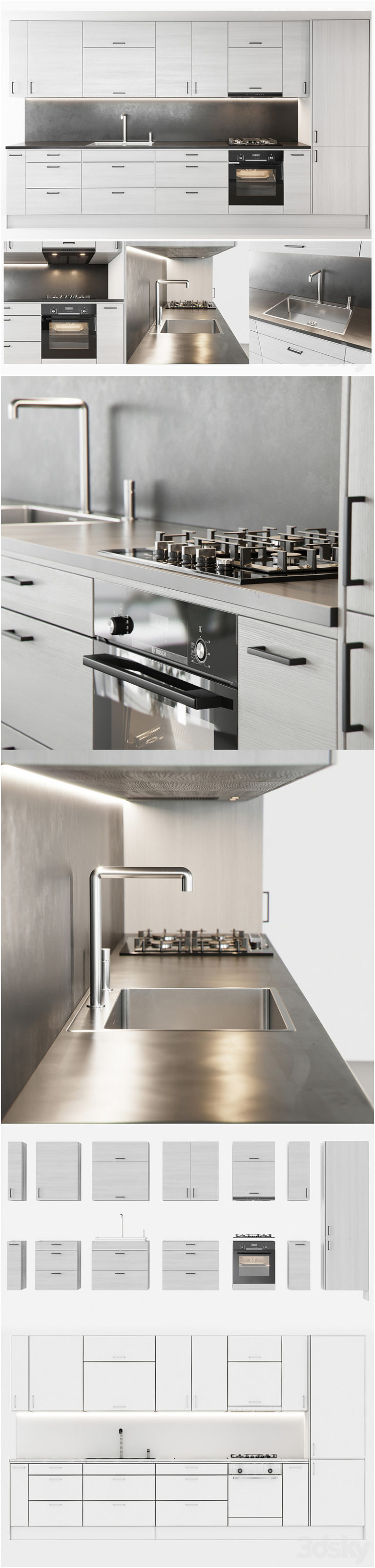 Desire FX 3d models | Nora kitchen – 3D Model