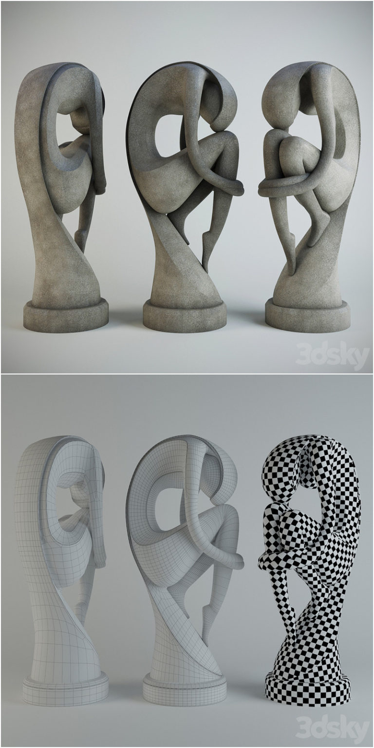 Desire FX 3d models | Sculpture stone concrete – 3D Model
