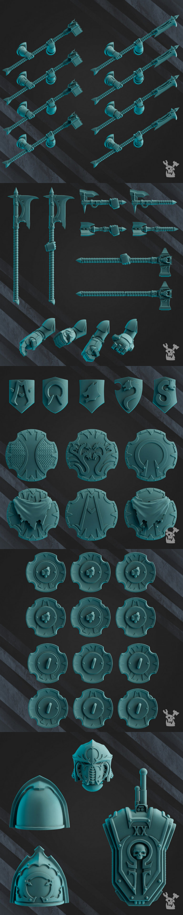 Desire FX 3d models | Scylla Legion Battle Brothers Melee Weapons ...