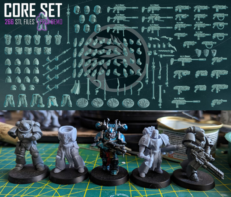 Desire FX 3d models | Scylla Legion Core Set – Battle Brothers Squad ...