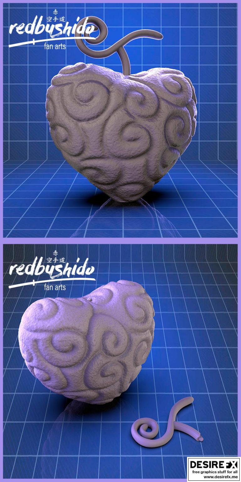 Desire FX 3d models | Trafalgar Law Devil Fruit Of One Piece – 3D Print ...