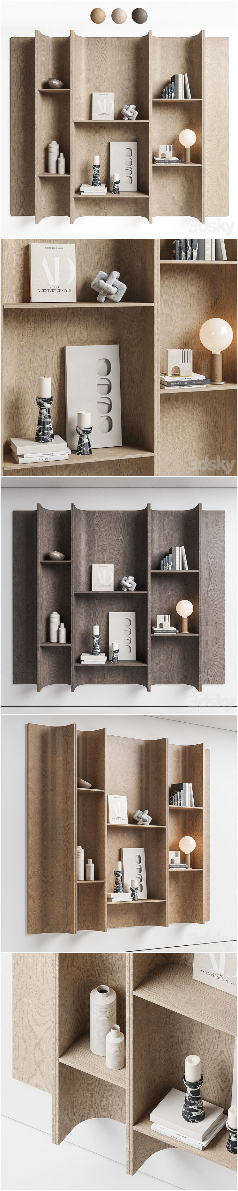 Desire FX 3d models | Vertical rack-shelf NG4 – 3D Model