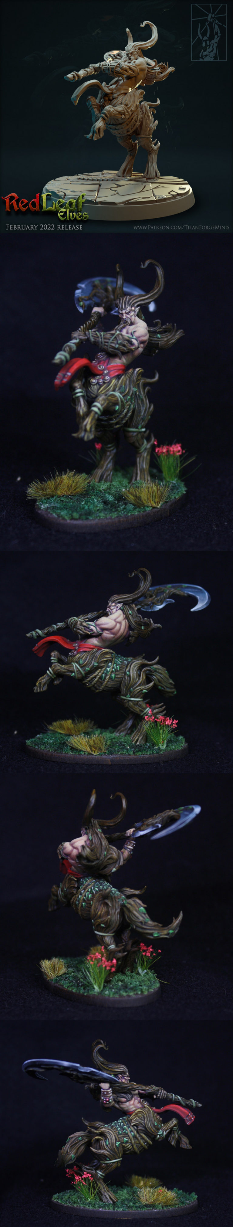 Desire FX 3d models | Wood Elves – Forrest King – 3D Print Model