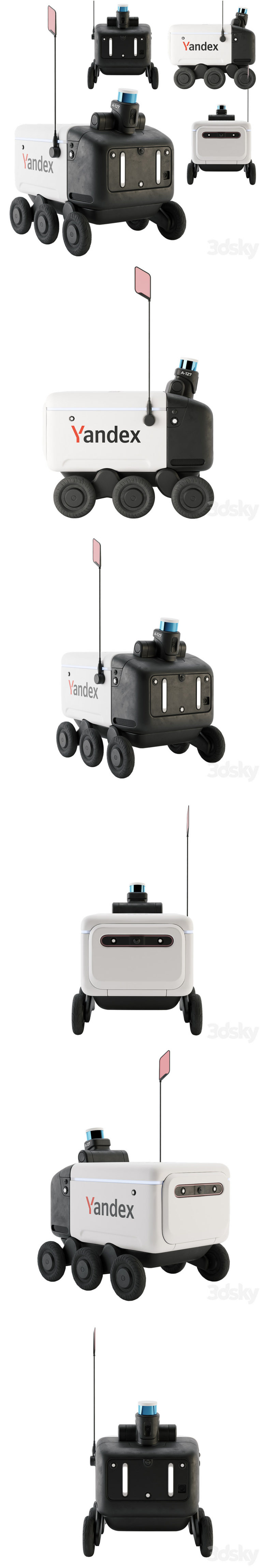 Desire FX 3d models | Yandex rover v3 – 3D Model