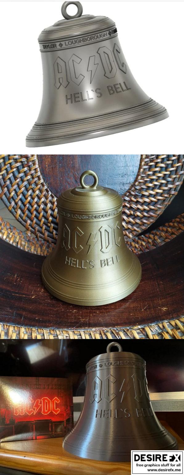 Desire FX 3d models | AC DC Hell’s Bell – 3D Print Model