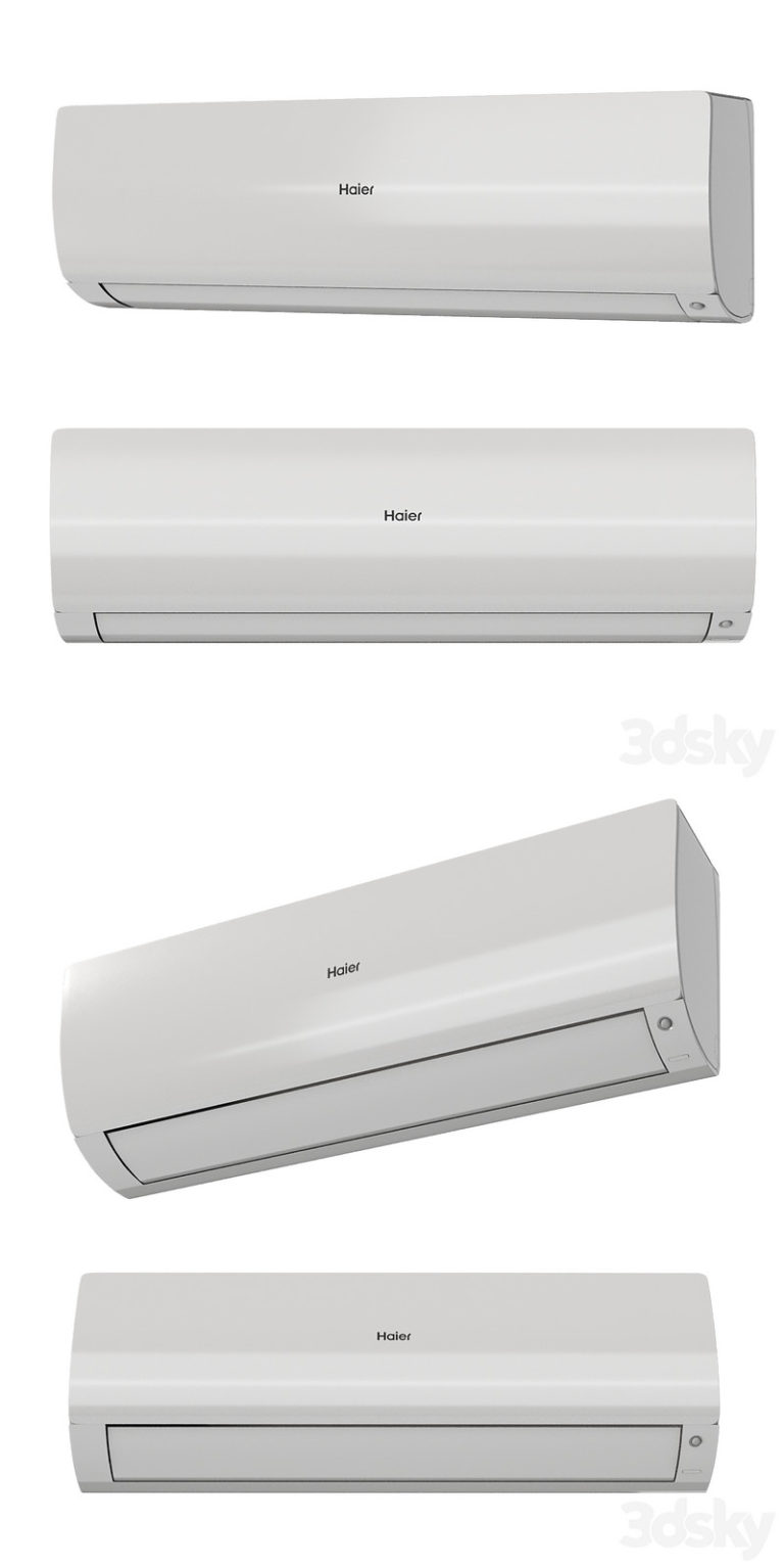 Desire FX 3d models | Air conditioner Haier-Flexis-AS71S2SF1FA – 3D Model