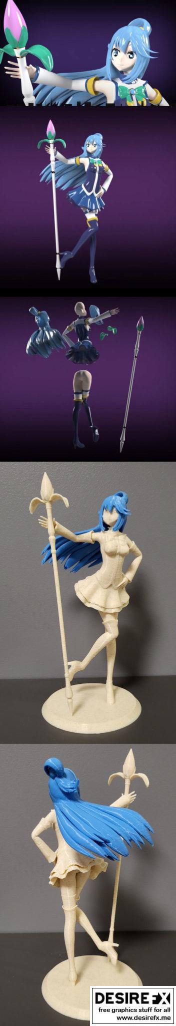 Desire FX 3d models | Aqua – Konosuba – 3D Print Model