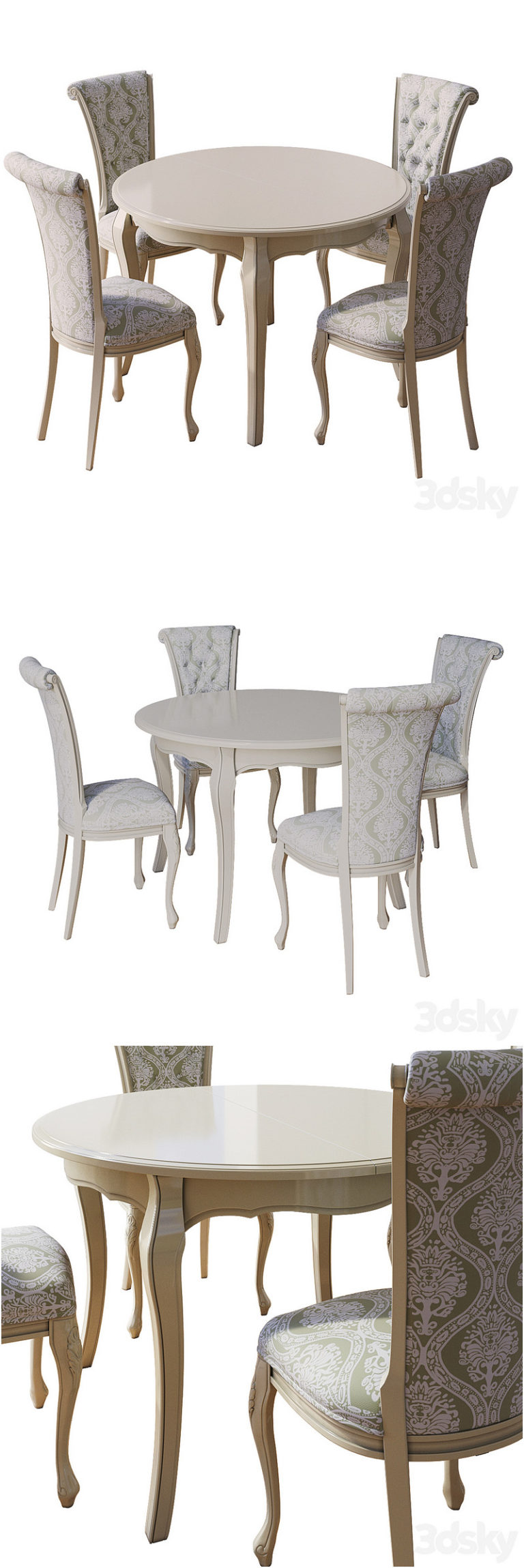 Desire FX 3d models | BUCZYNSKI round table. chair 2. Classic ...