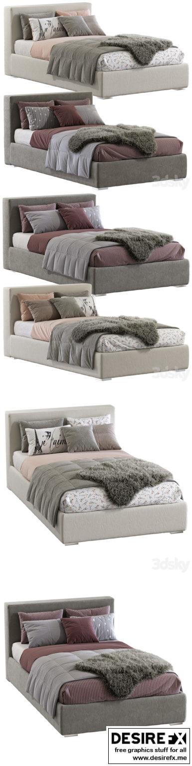 Desire FX 3d models | Bed Aster Bed – 3D Model