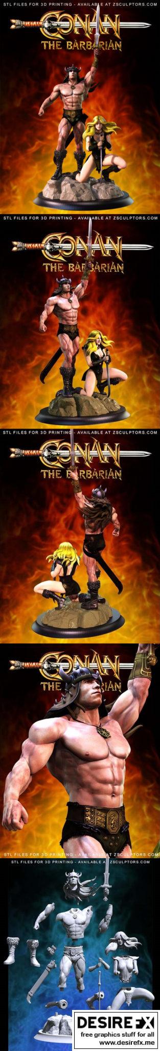 Desire FX 3d models | Conan the Barbarian – 3D Print Model