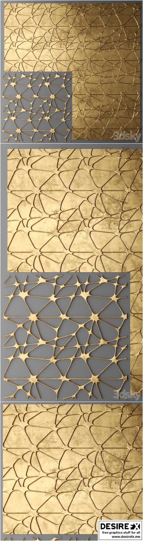 Desire FX 3d models | Decor. Panel. Lattice. – 3D Model