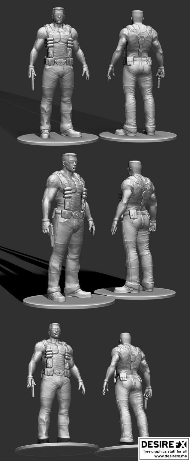 Desire FX 3d models | Duke Nukem – 3D Print Model