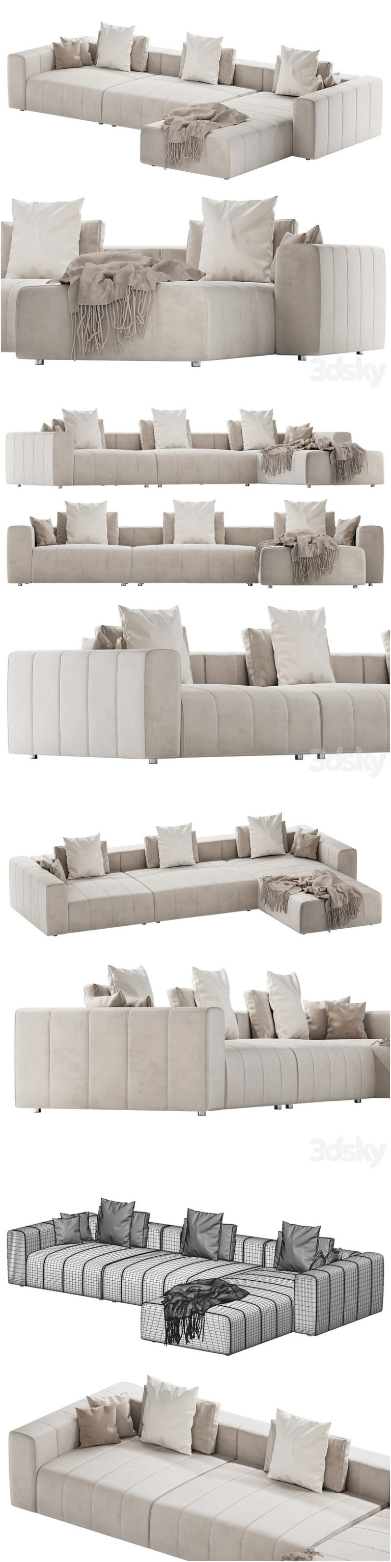 Desire FX 3d models | Dv Home Edmond Gray 3pos Ang – 3D Model