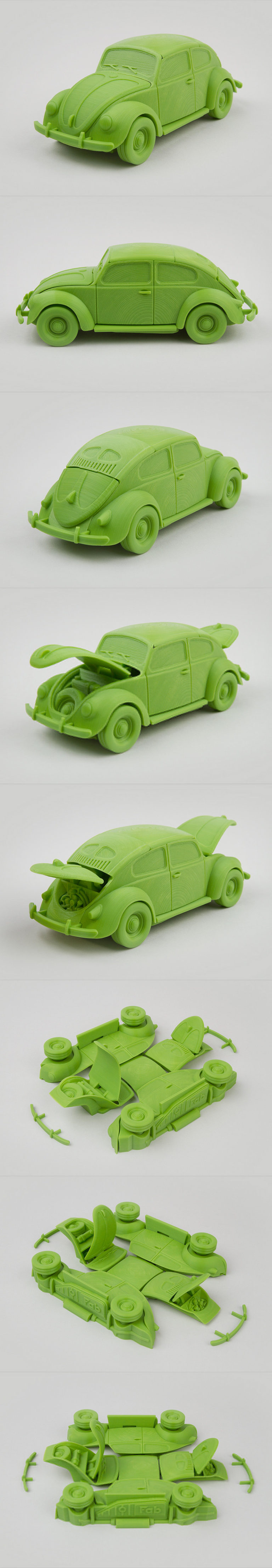 Desire FX 3d models | Foldable Volkswagen Beetle – 3D Print Model