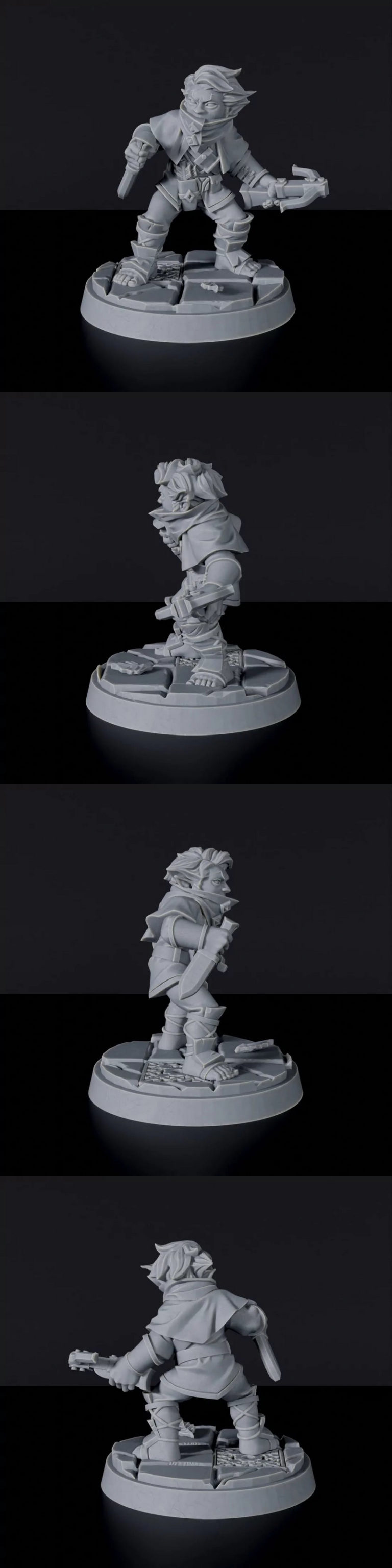 Desire FX 3d models | Halfling Rogue – 3D Print Model