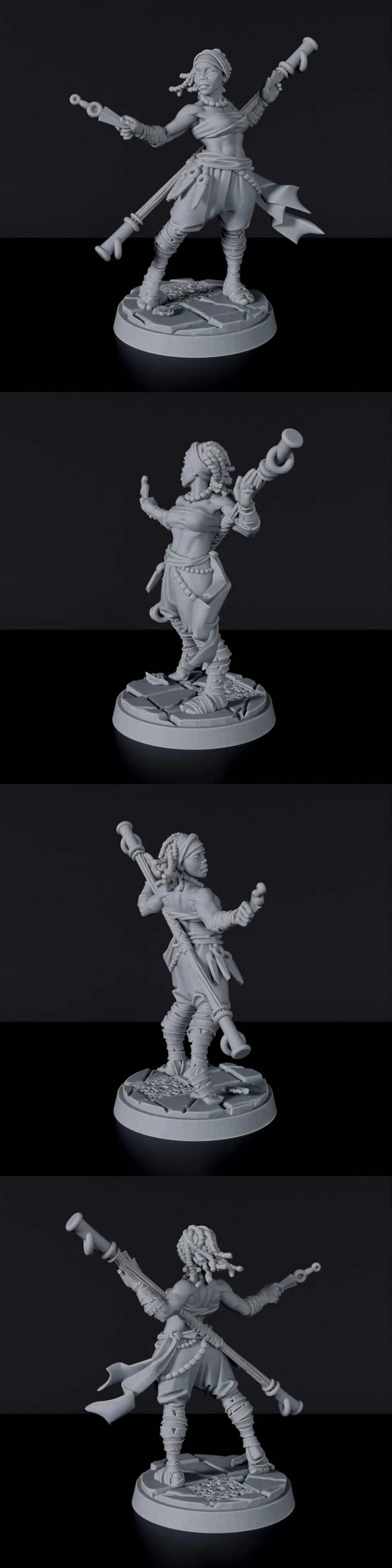 Desire FX 3d models | Human Female Monk 1 – 3D Print Model