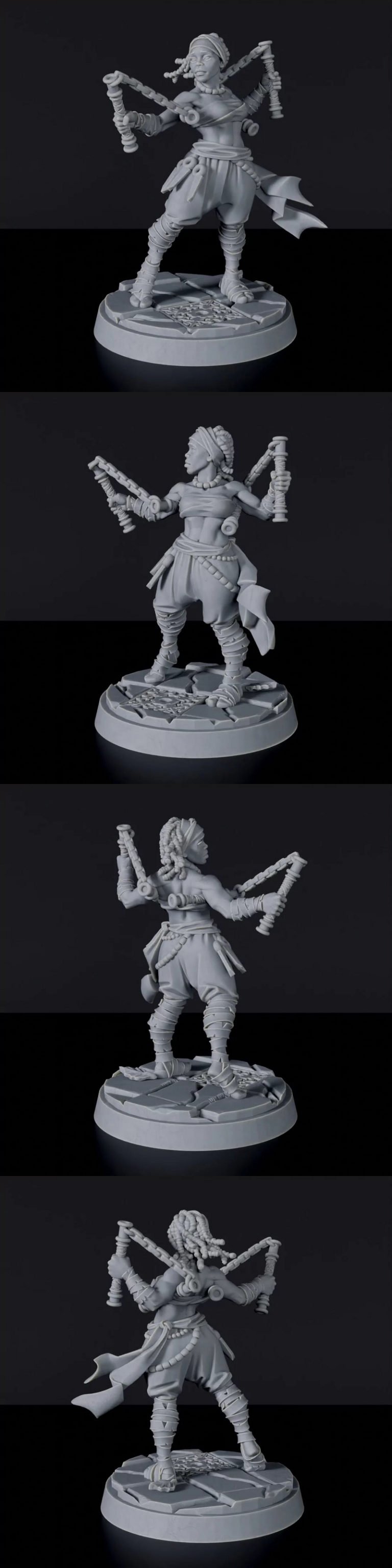 Desire FX 3d models | Human Female Monk 3 – 3D Print Model