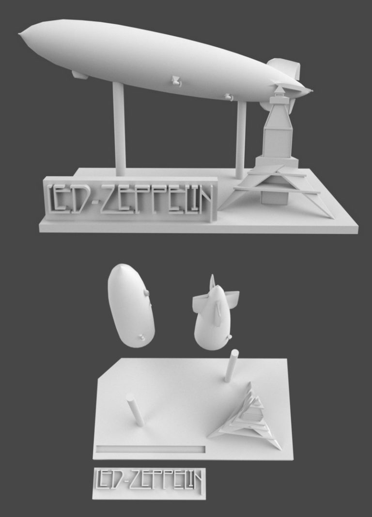 Desire FX 3d models | Led Zeppelin – 3D Print Model