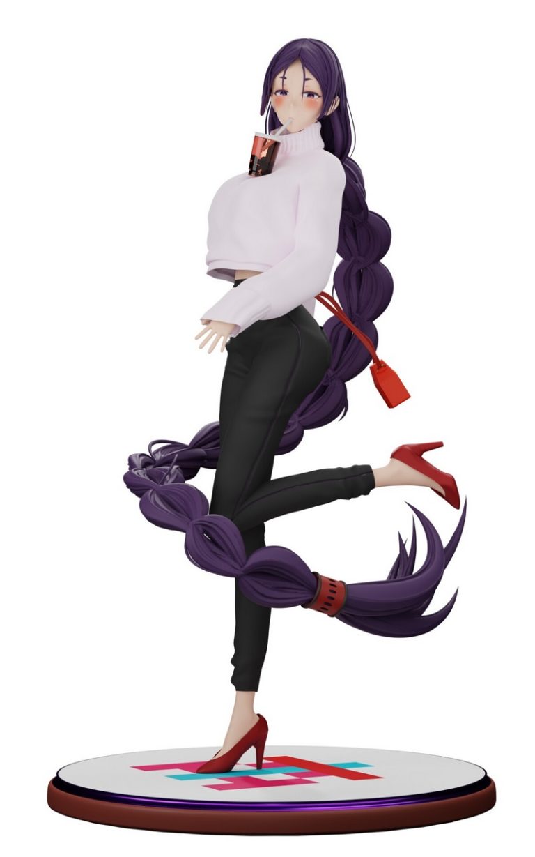 Desire FX 3d models | Minamoto No Raikou Statue – 3D Print Model