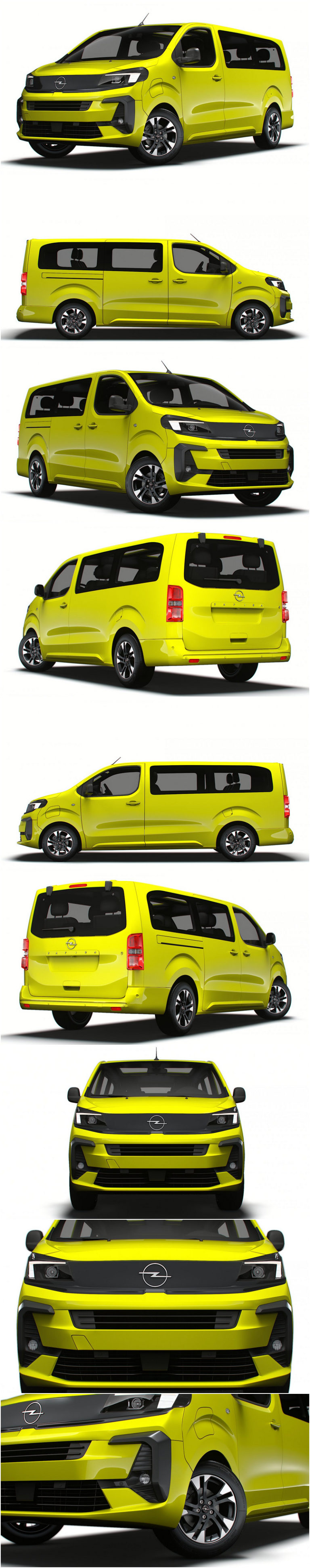 Desire FX 3d models | Opel Zafira Life Electric Large 2024 – 3D Model