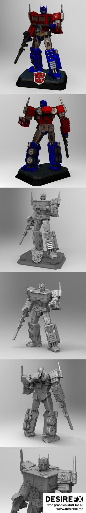 Desire FX 3d models | Optimus Prime Figure – 3D Print Model
