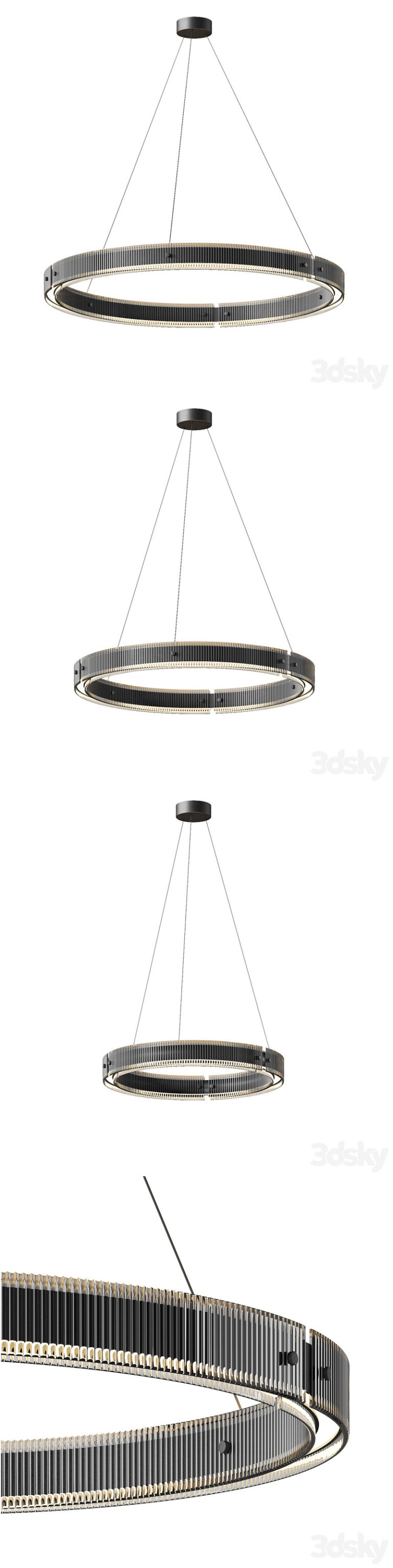 Desire FX 3d models | Pendant lamp Jackson Corner design – 3D Model