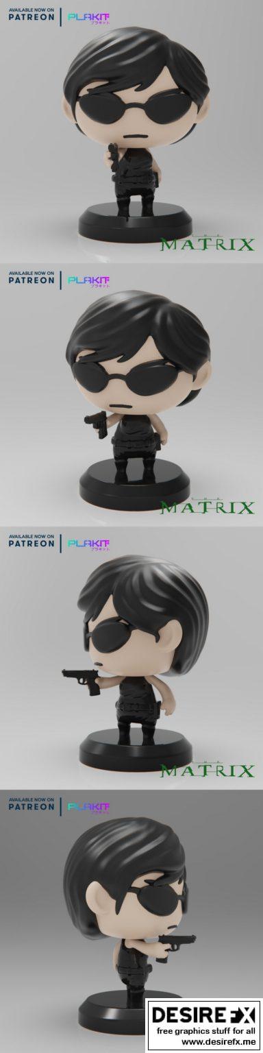 Desire FX 3d models | PlaKit – Matrix – Trinity – 3D Print Model