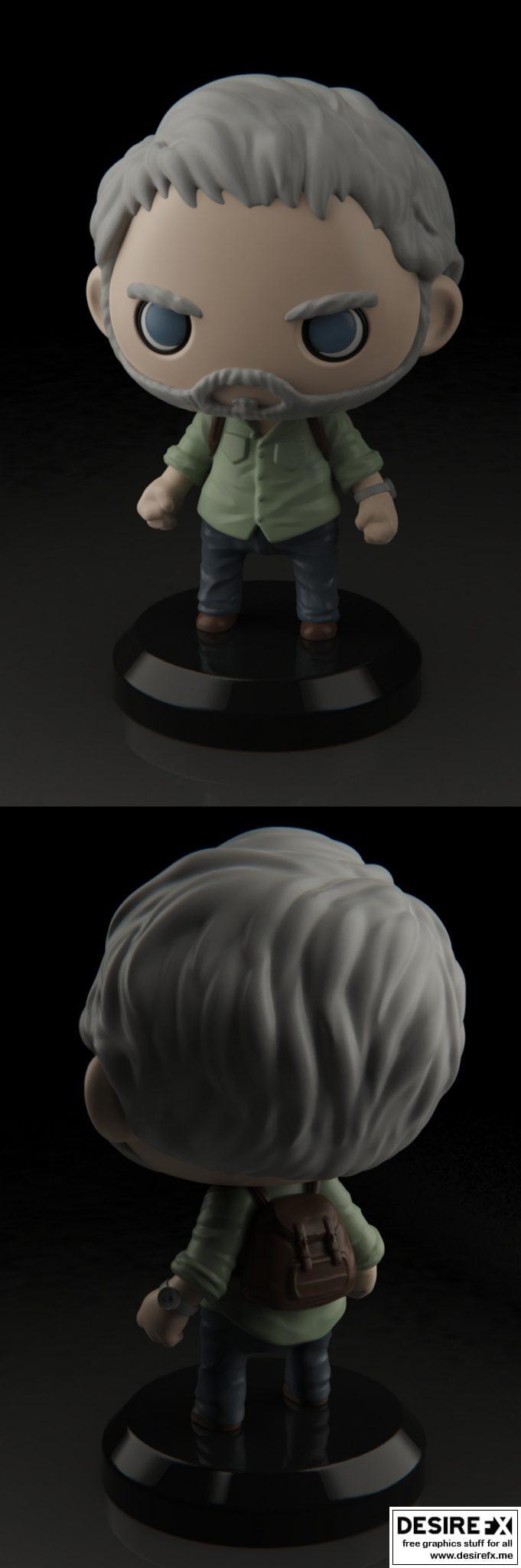 Desire FX 3d models | PlaKit – The Last of Us – Joel – 3D Print Model