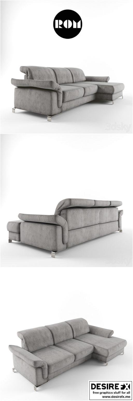 Desire FX 3d models | ROM gray – 3D Model