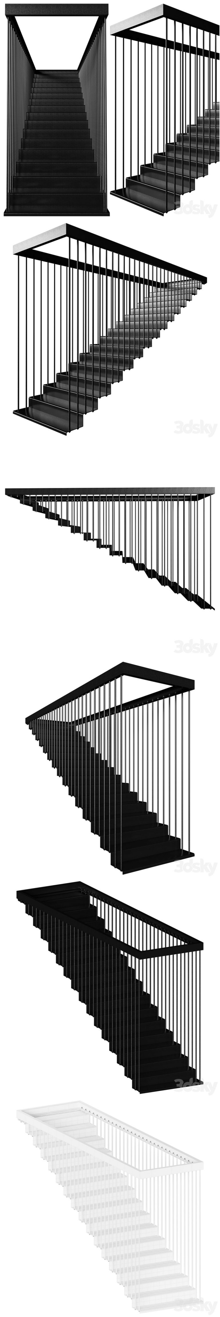 Desire FX 3d models | Sheet Metal Staircase – 3D Model