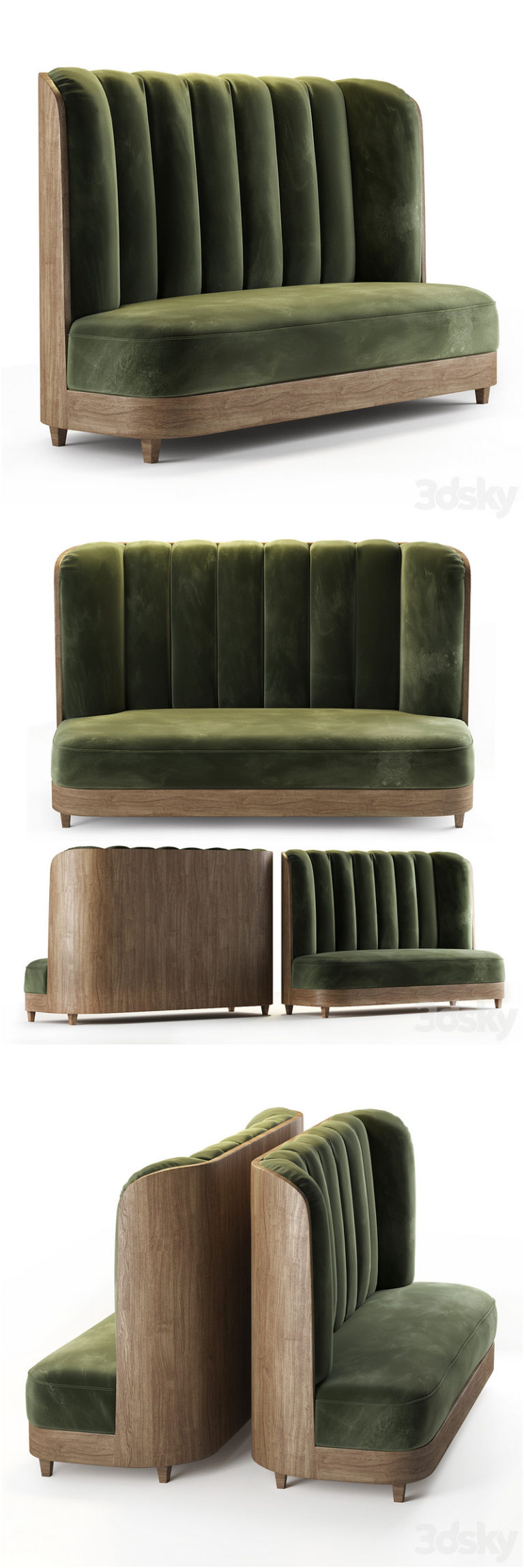 Desire FX 3d models | Sofa for catering D11 – 3D Model