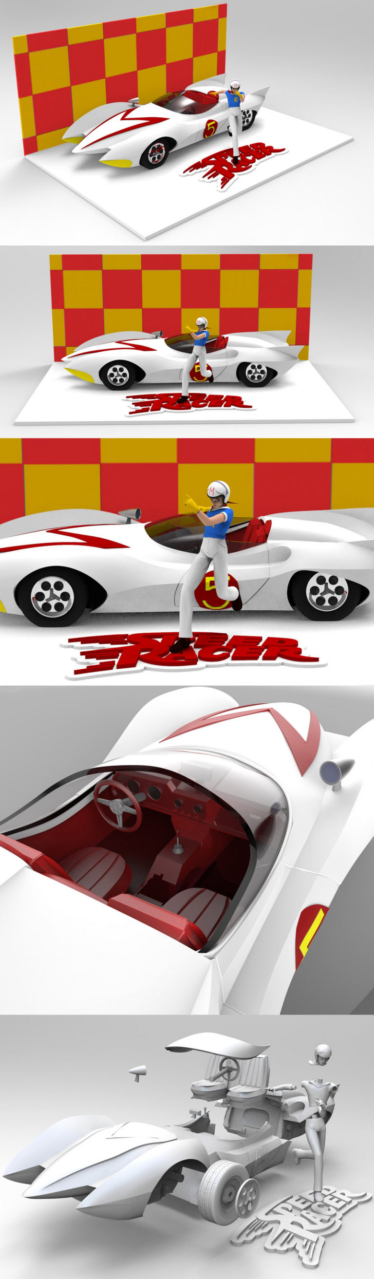 Desire FX 3d models | Speed Racer – 3D Print Model