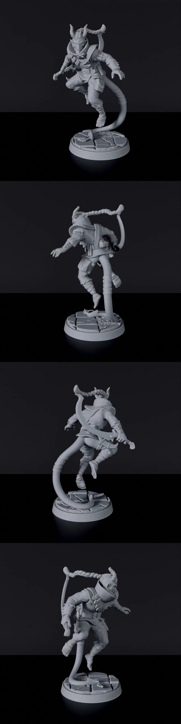 Desire FX 3d models | Tiefling Male Rogue – 3D Print Model