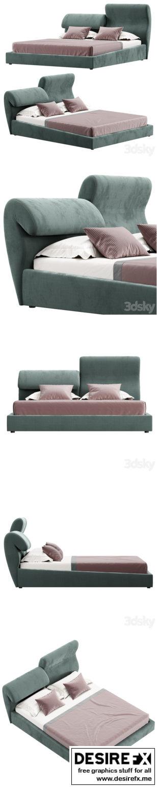 Desire FX 3d models | Trinity bed – 3D Model
