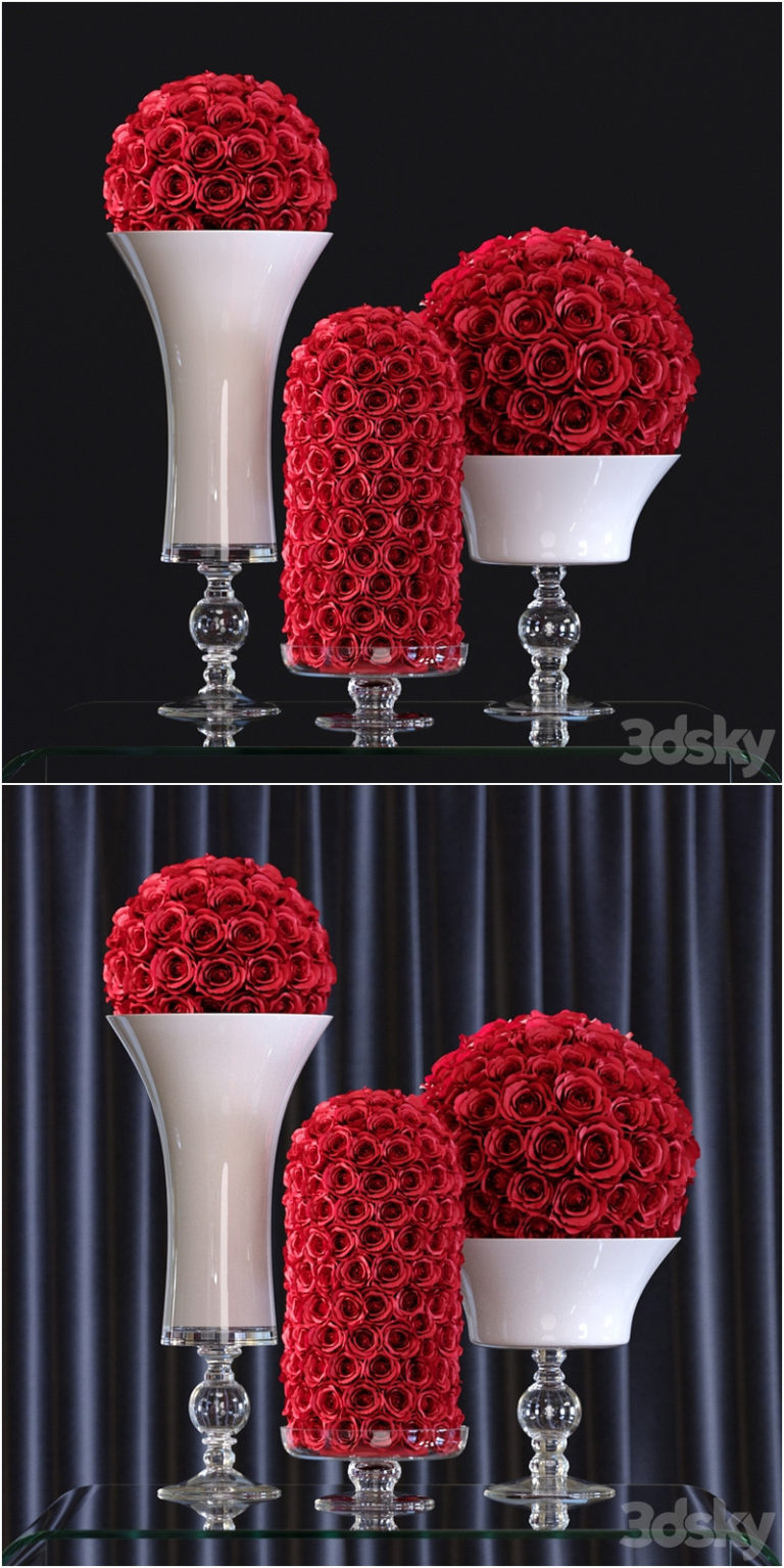 Desire FX 3d models | VG Flower Arrangement Set1 – 3D Model