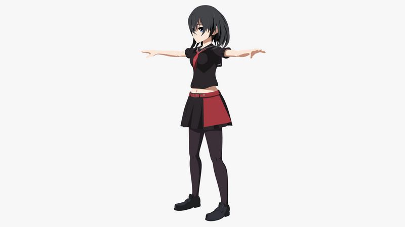 Desire FX 3d models | Kurome – Akame Ga Kill Low-poly 3D model