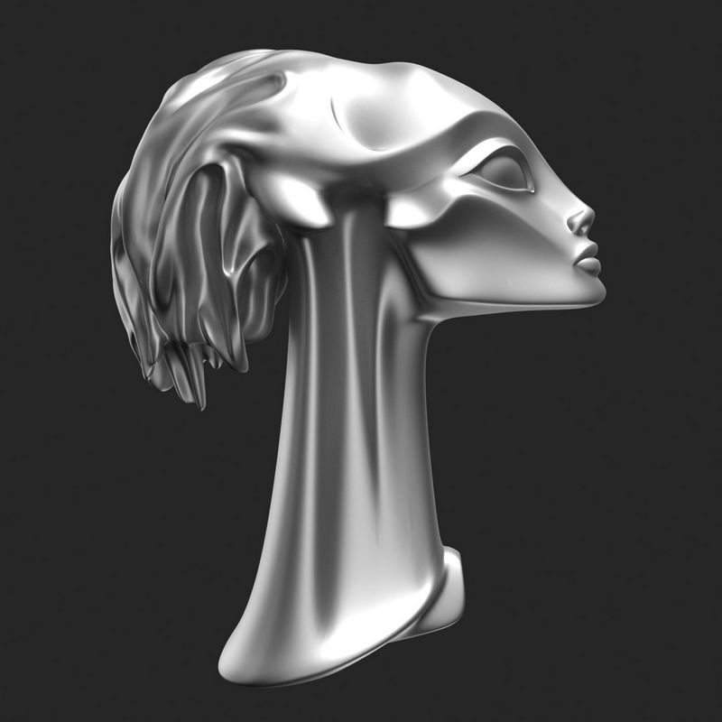 Desire FX 3d models | Alien lady Giger replica 3D print model
