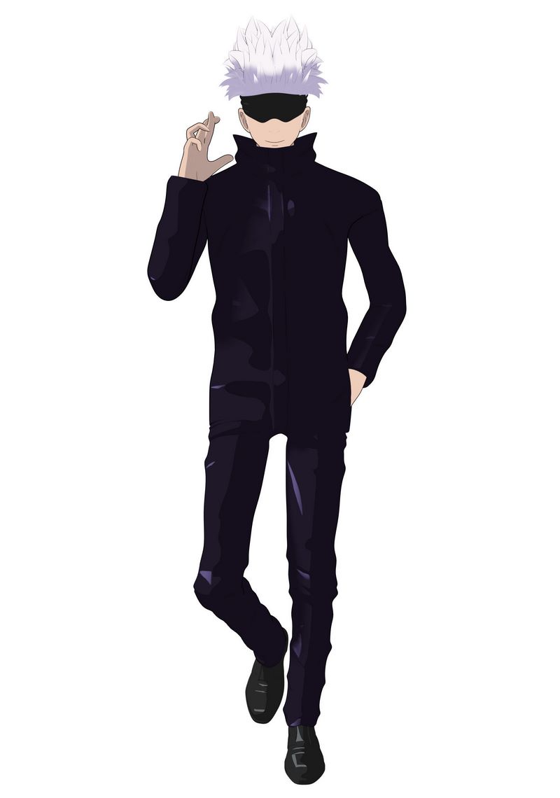 Desire FX 3d models | Jujutsu Kaisen – Gojo Low-poly 3D model