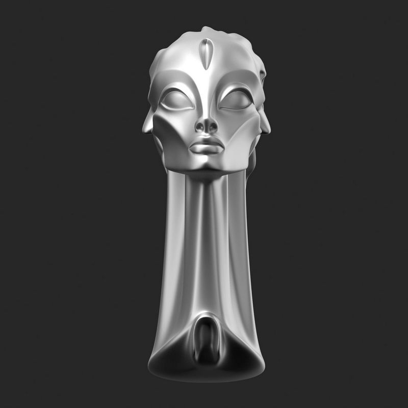 Desire FX 3d models | Alien lady Giger replica 3D print model