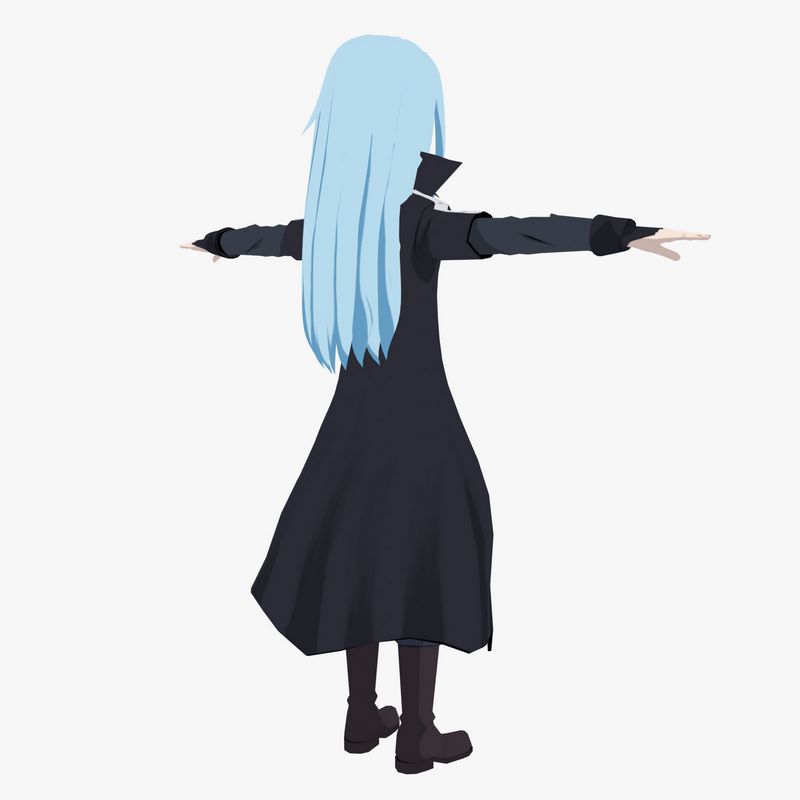 Desire FX 3d models | Rimuru Tempest Low-poly 3D model