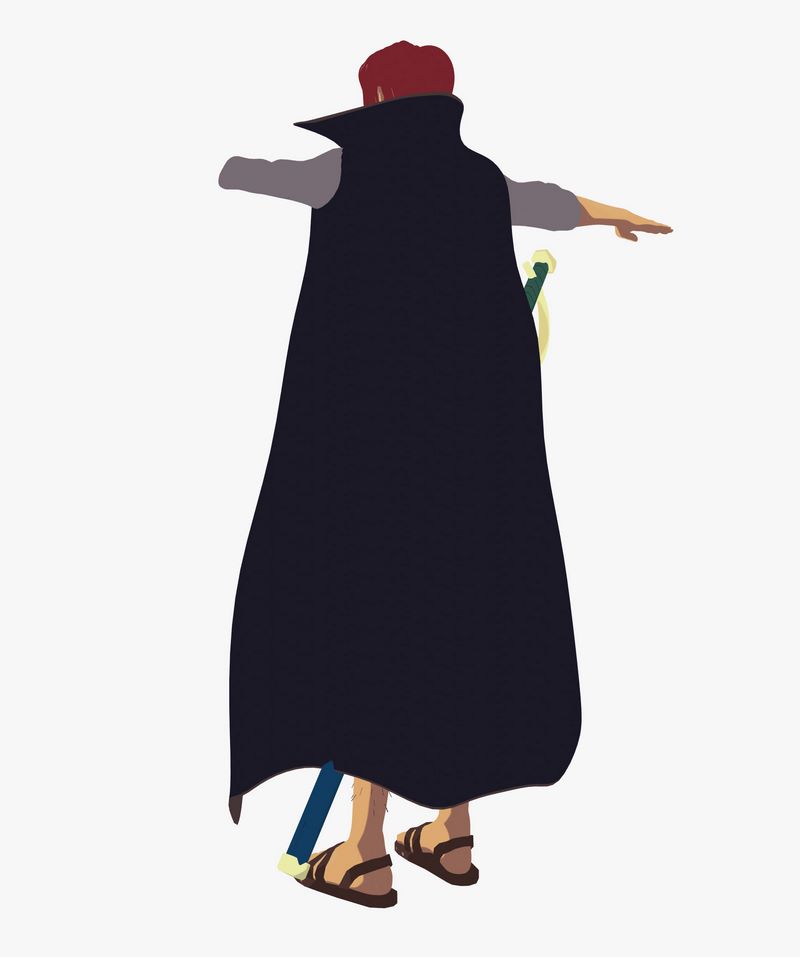 Desire FX 3d models | Shanks – One Piece Low-poly 3D model