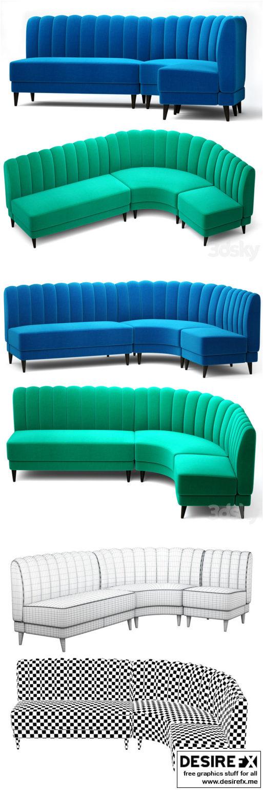 Desire FX 3d models | Bar Seating_sofa – 3D Model