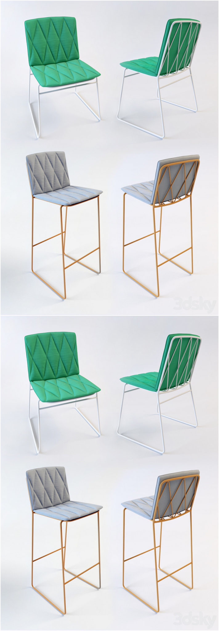 Desire FX 3d models | Chair Seb from Jardan Lab – 3D Model