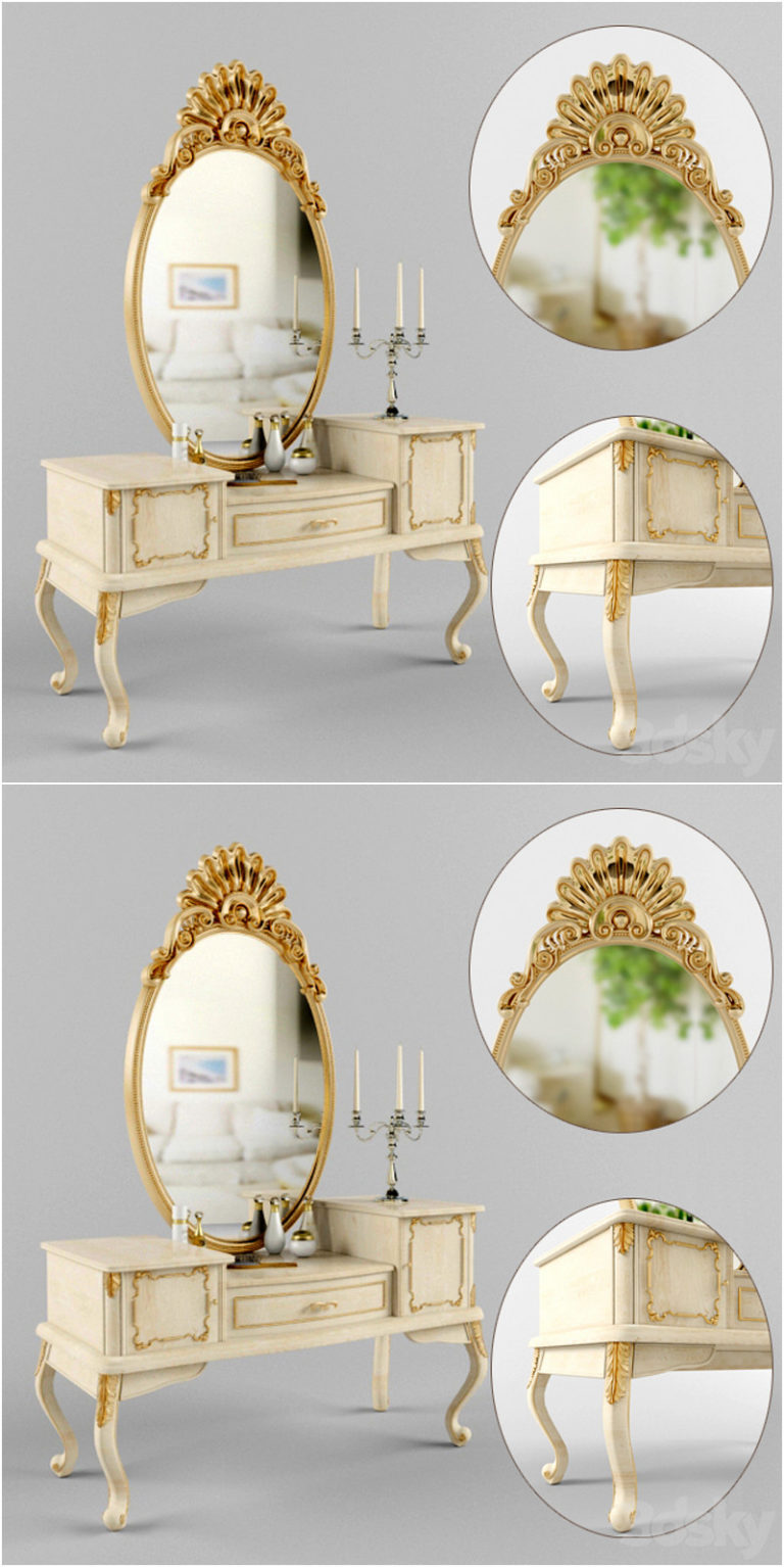 Desire FX 3d models | Classic mirror – 3D Model