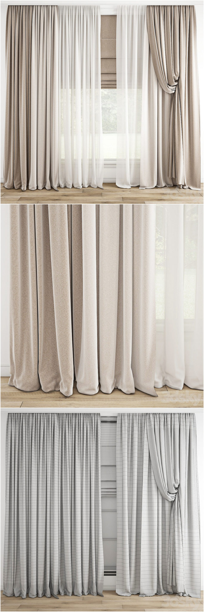 Desire FX 3d models | Curtain 780 – 3D Model