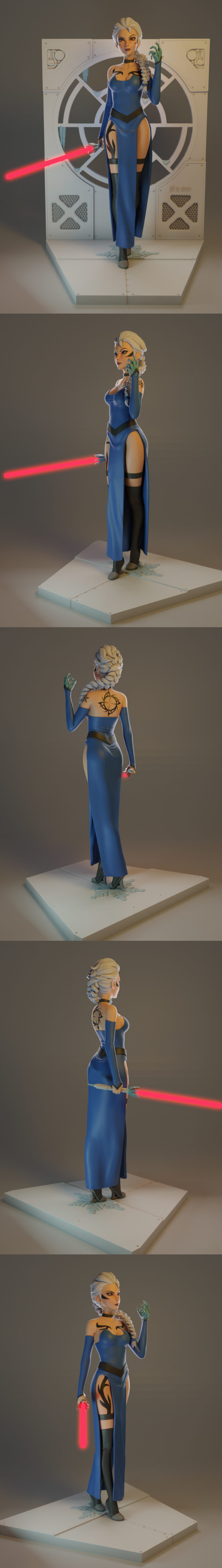 Desire FX 3d models | Darth Elsa – 3D Print Model
