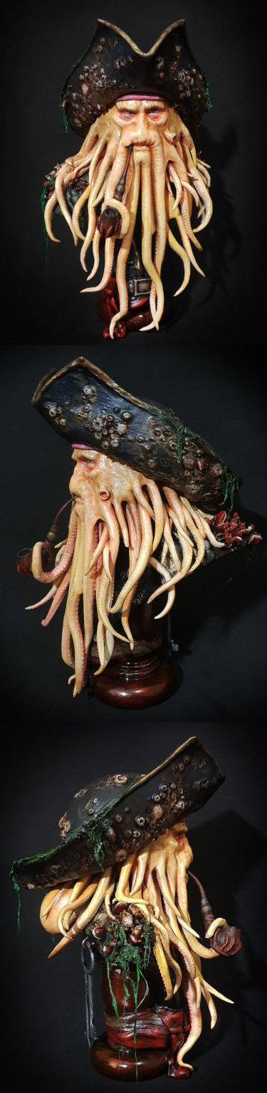 Desire FX 3d models | Davy Jones Bust – 3D Print Model