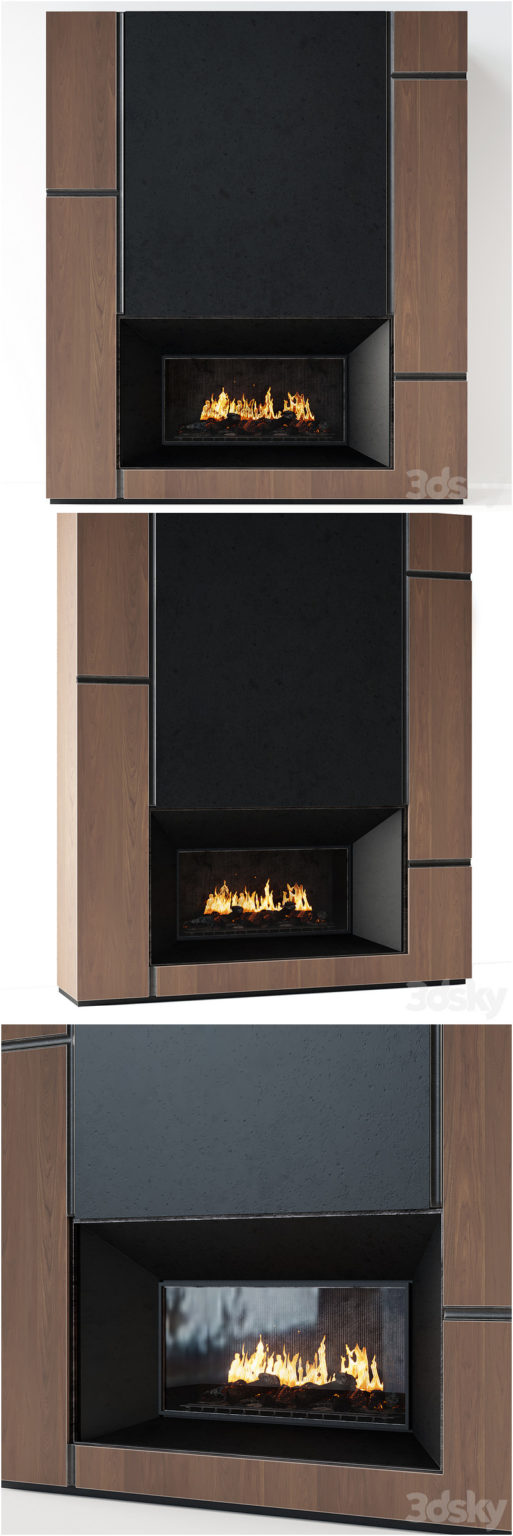 Desire FX 3d models | Fireplace modern 66 – 3D Model