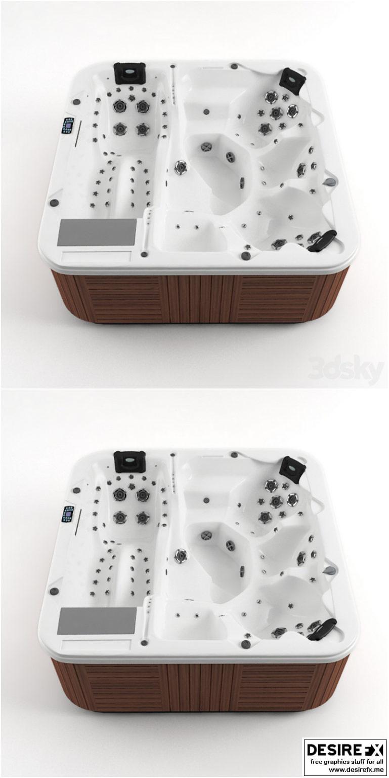 Desire FX 3d models | Jacuzzi FLORIDA – 3D Model